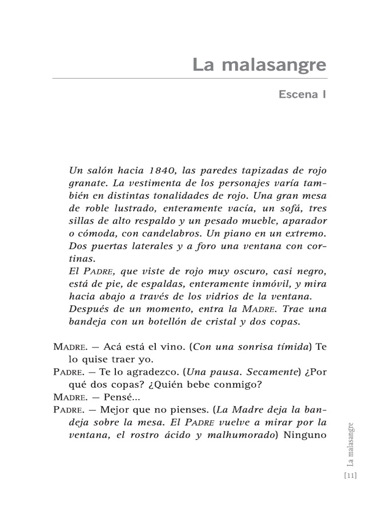 Gambaro, Griselda - La Malasangre | PDF