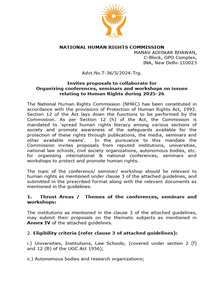 Final Advt.-Seminar 2025-26 | PDF