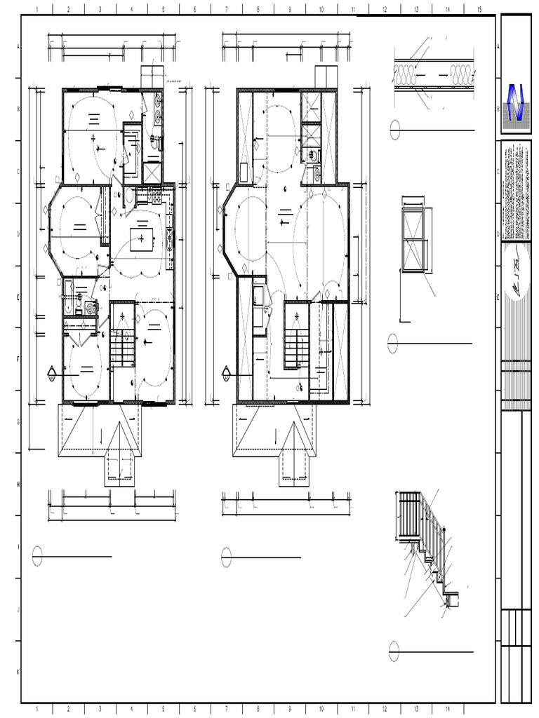 1 Hr. Floor/Ceiling Detail: Proposed Master Bedroom | PDF | Building ...