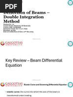 Mathalino - Double Integration Method | PDF | Beam (Structure) | Bending
