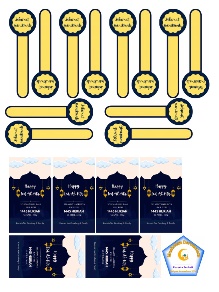 Label Hampers Siap Di Print | PDF