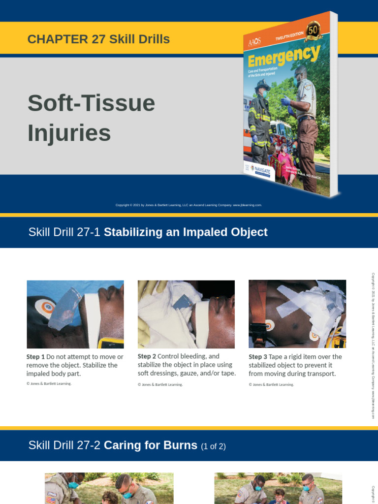 Soft-tissue Injuries Skills | PDF