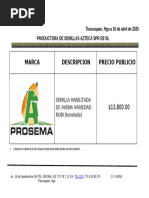 Coyotepec Estado de México A 7 de Mayo de 2025 | PDF