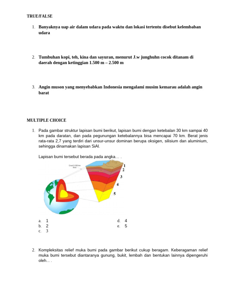 Karakteristik Gunung Api Strato | PDF