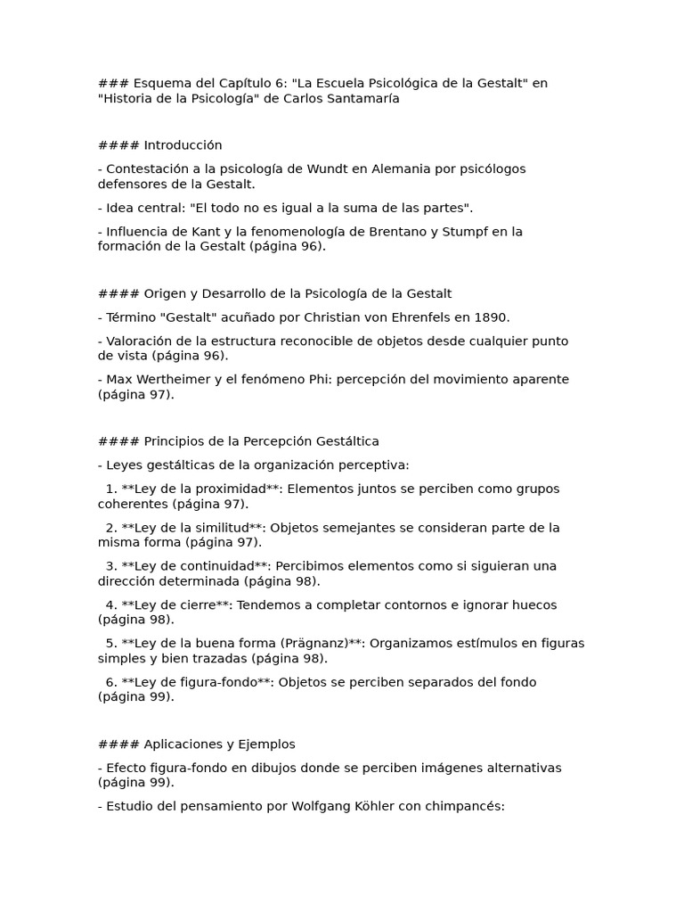 Esquema Del Capítulo 6 | PDF