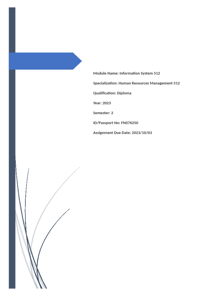 Information Systems 512 | PDF | Databases | Operating System