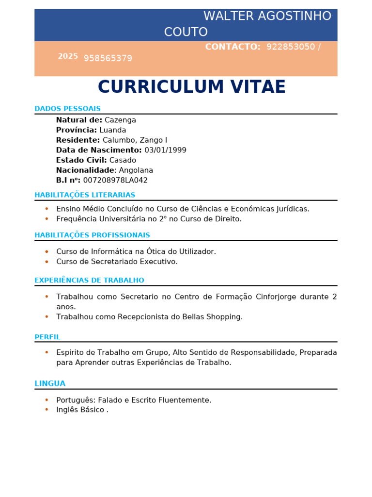 CV Yolanda | PDF
