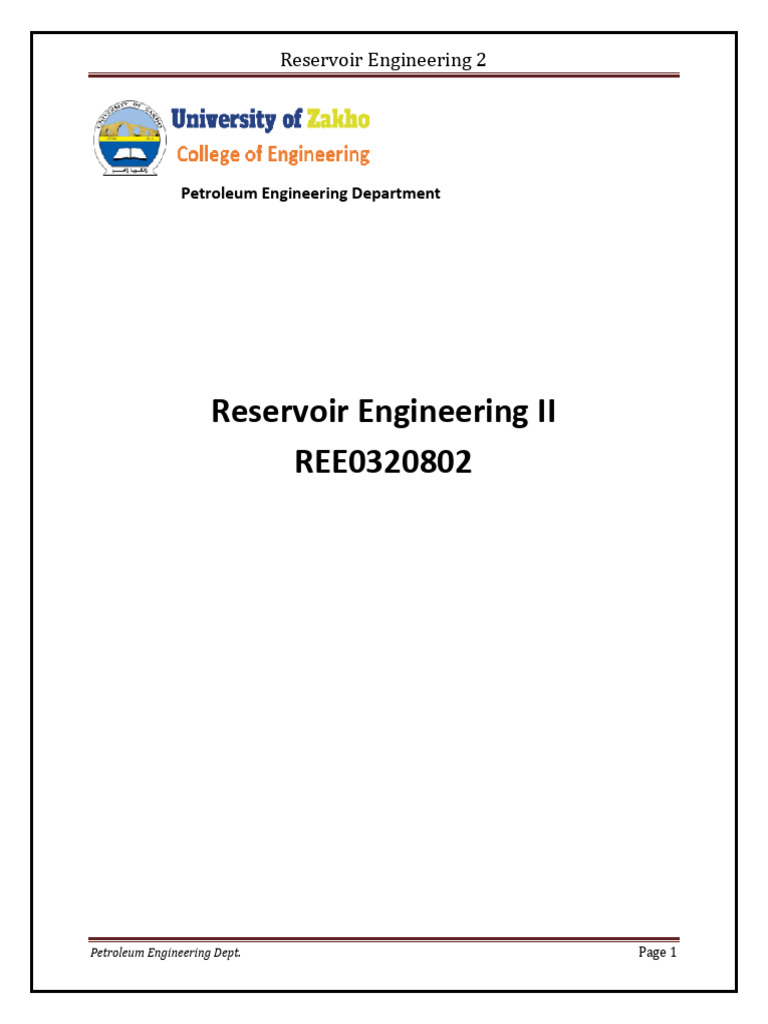 MBE for Saturated and Undersaturated Reservoirs | PDF | Petroleum ...