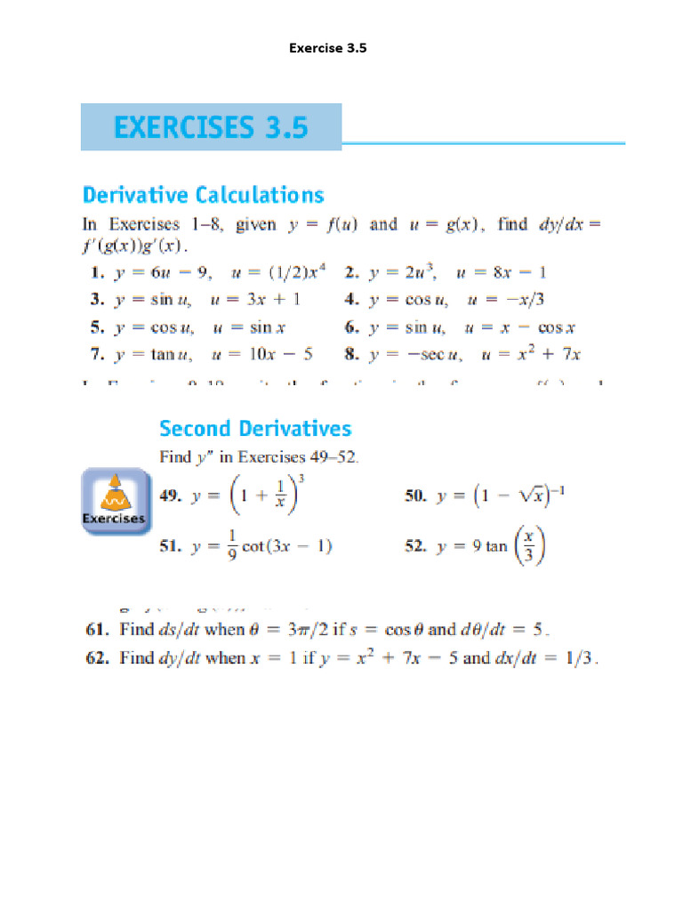 Calculus Exam | PDF