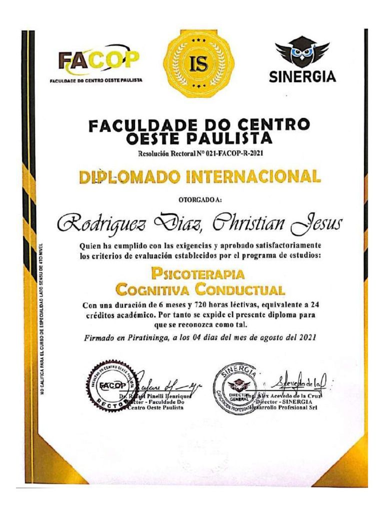 Diploma de Brasil | PDF