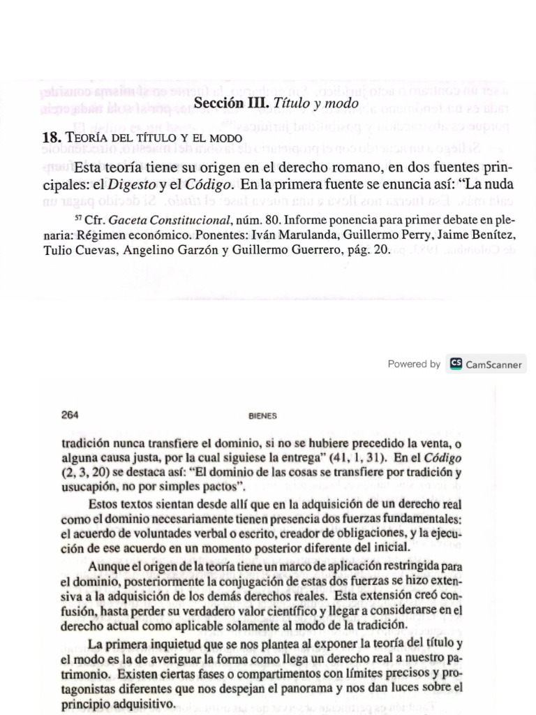 Teoria Del Titulo y Modo | PDF