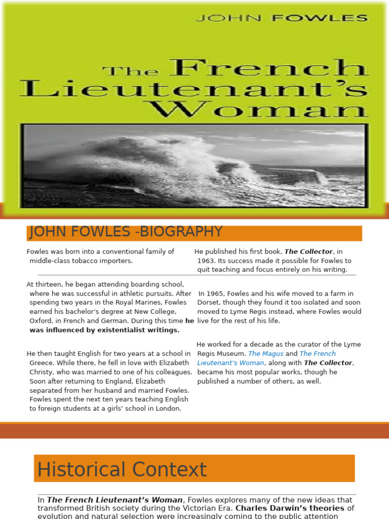 french lieutenants woman (1) | PDF