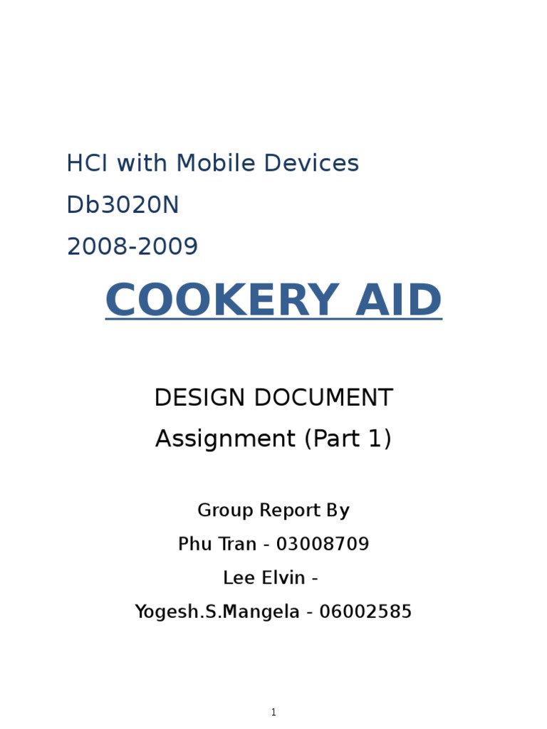 HCI CW | PDF | Graphical User Interfaces | Mobile Device