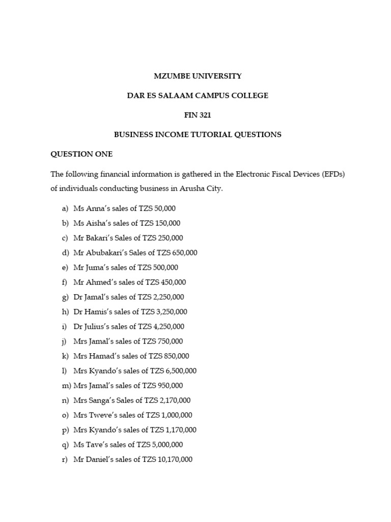 Business Income Tax Calculations Guide | PDF | Income Tax | Income