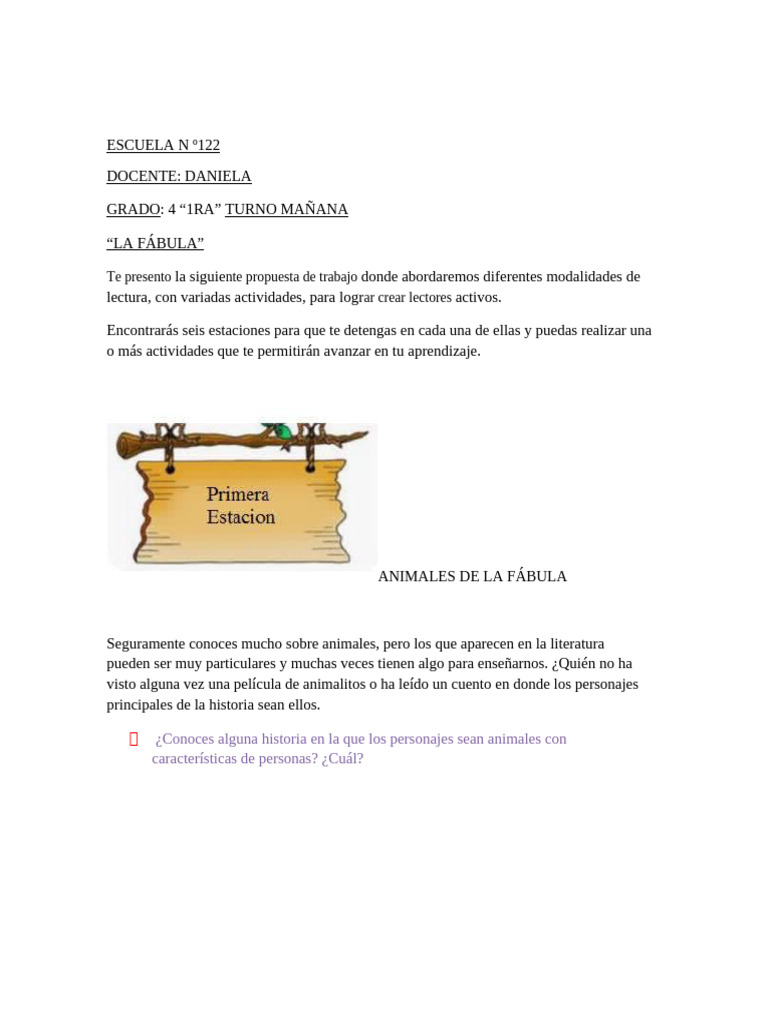 Fabula 4 Grado A Ep 12 17294 Pdf Fábula