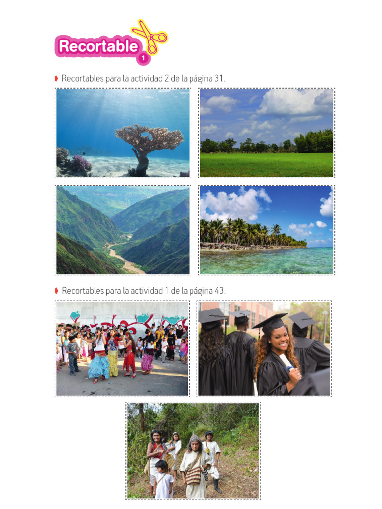 Recortables Act Soc5 m1 | PDF