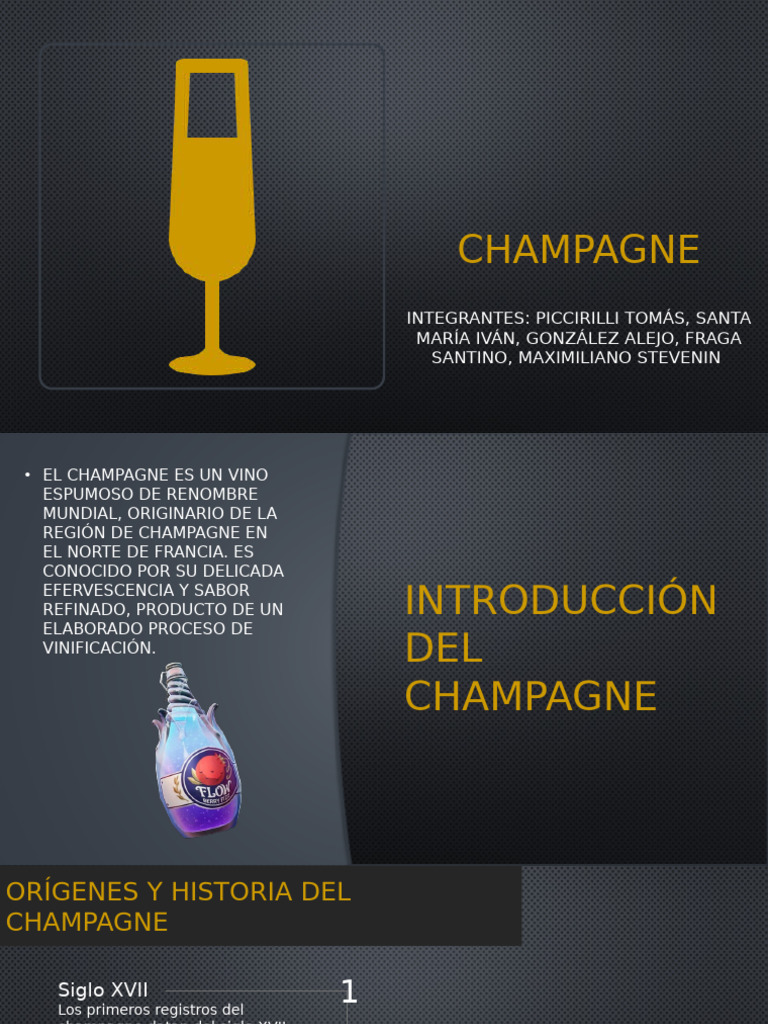 Exposicion de Champagne | PDF | champán | Fermentación En Vinificación