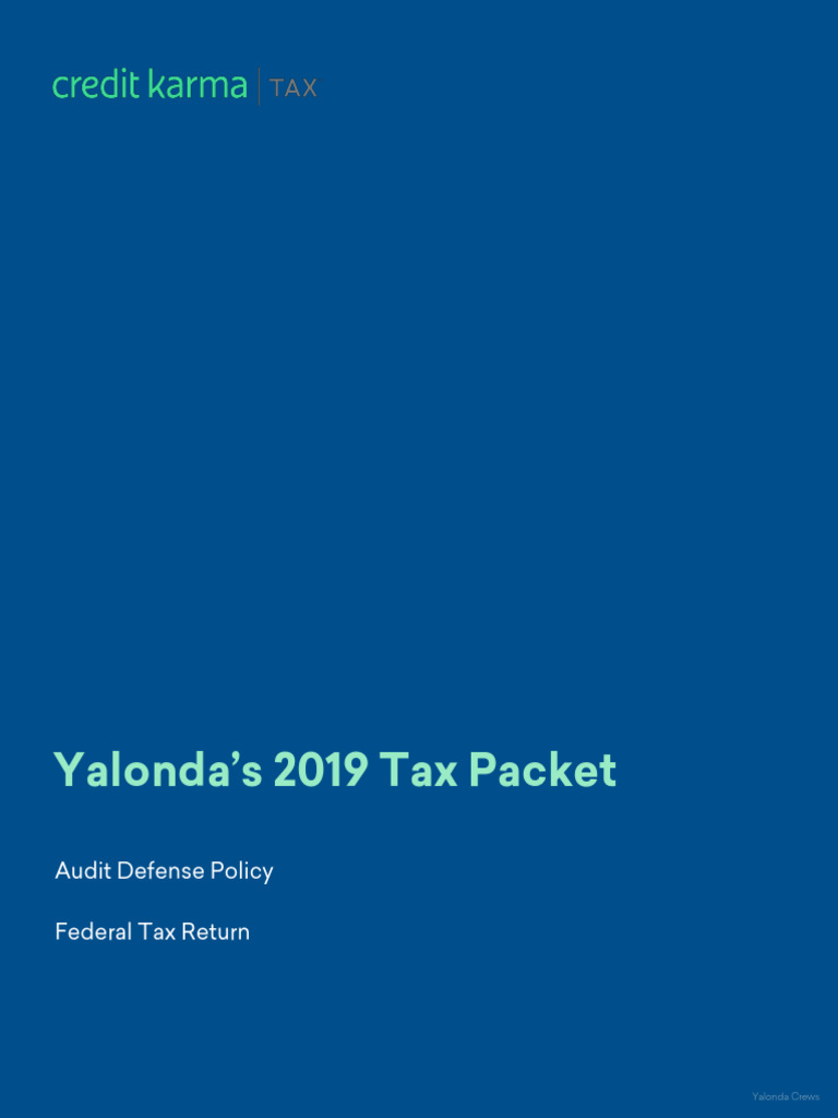 Form Accepted Federal 2019 | PDF | Earned Income Tax Credit | Irs Tax Forms