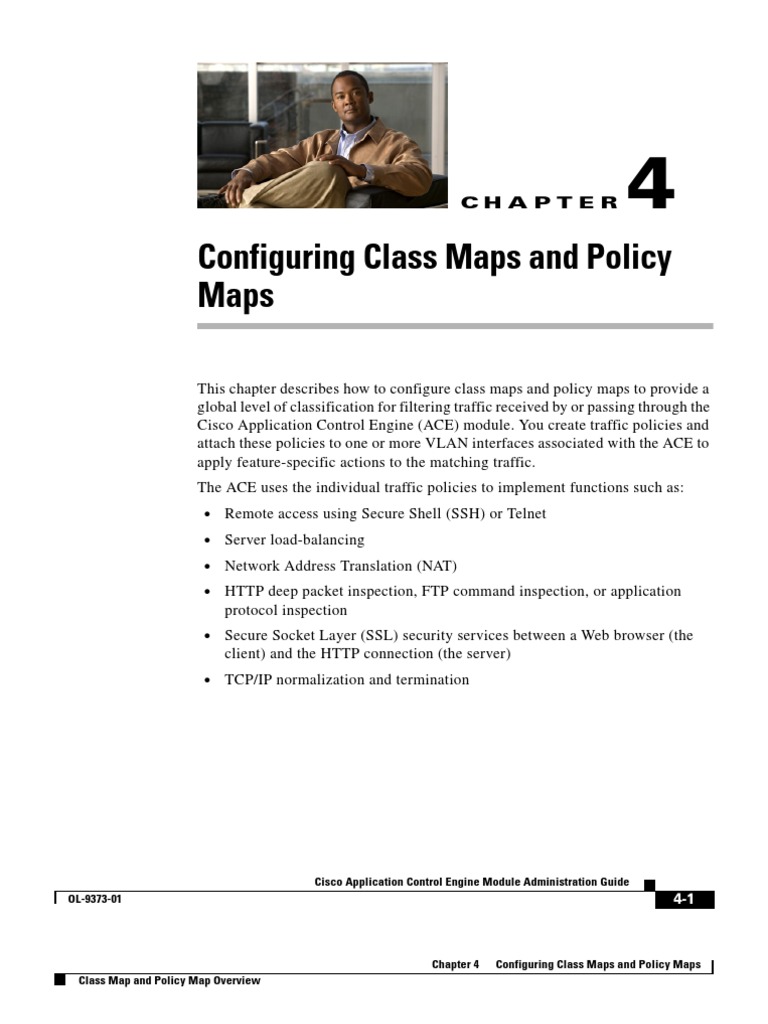 Configuring Class Maps and Policy | PDF