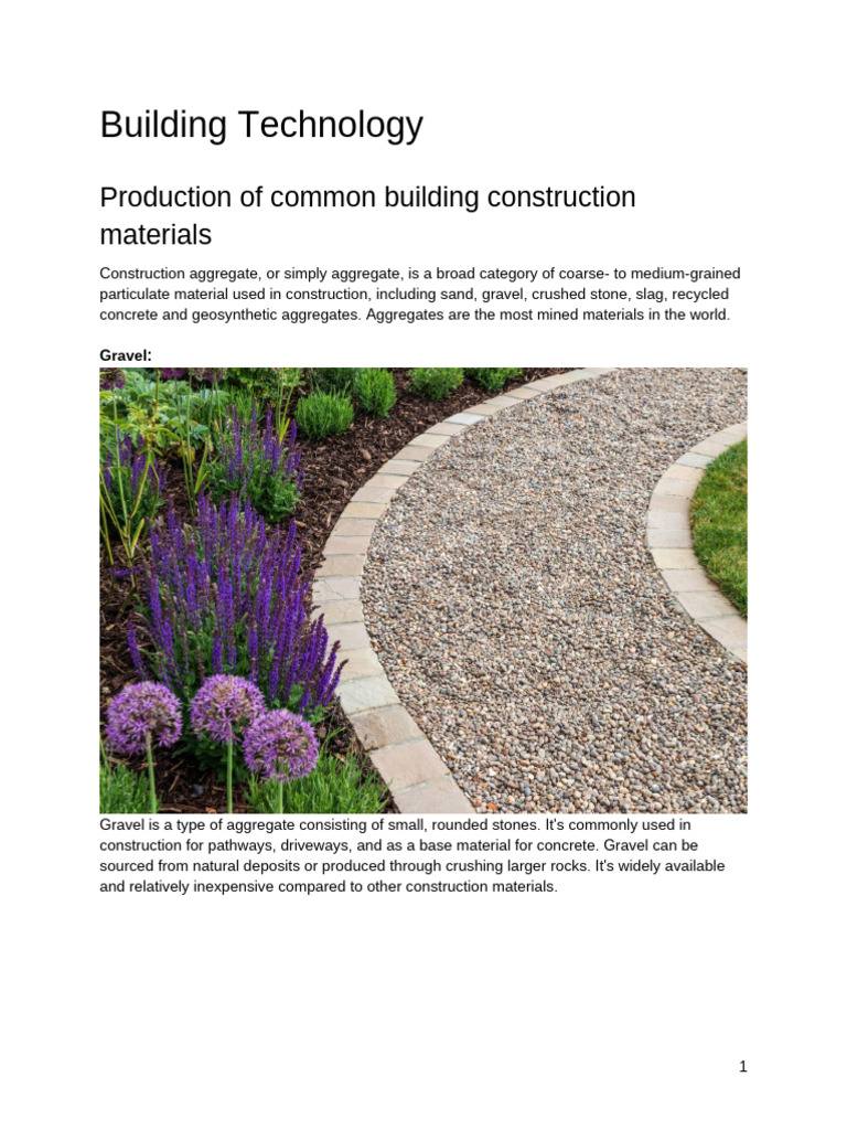 Section 5 - Building Technology | PDF | Concrete | Stairs
