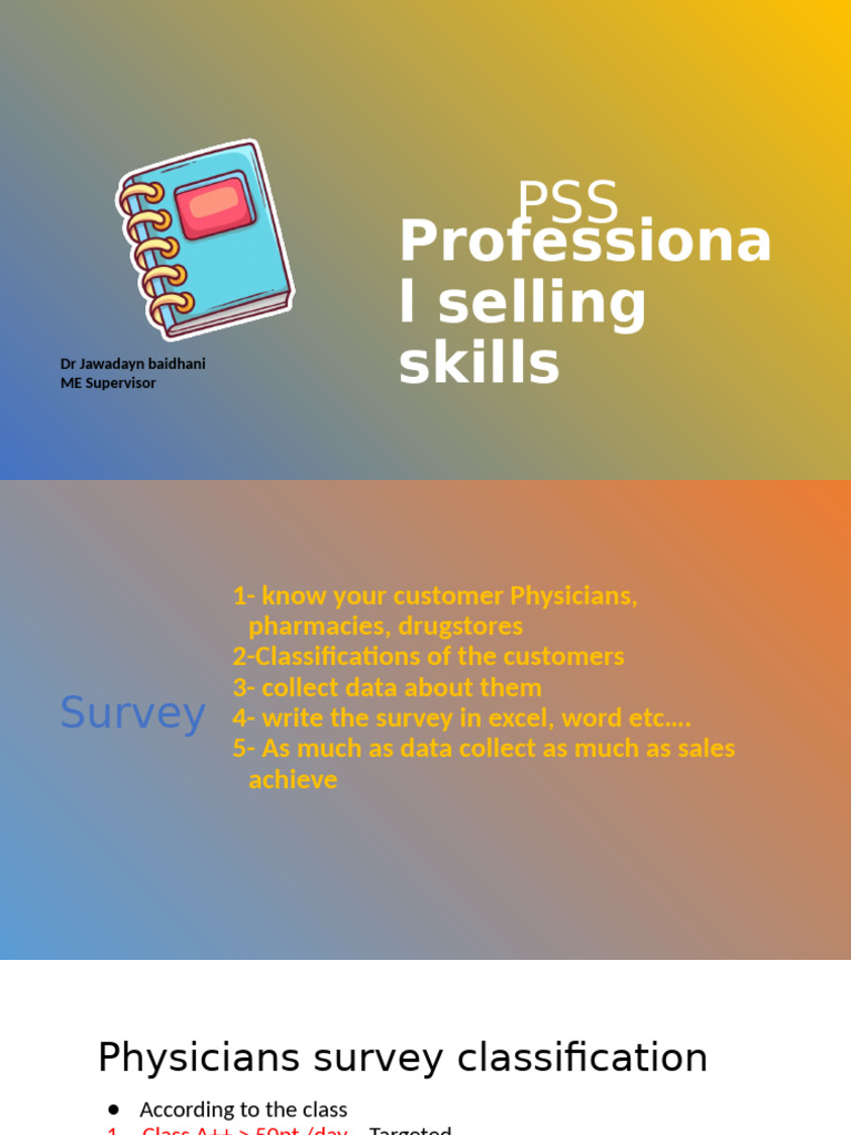 Professional Selling Skills for Physicians | PDF | Pharmacy | Health Care