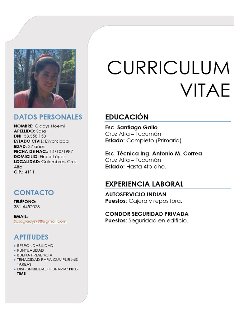 Gladys Noemi Sosa | PDF