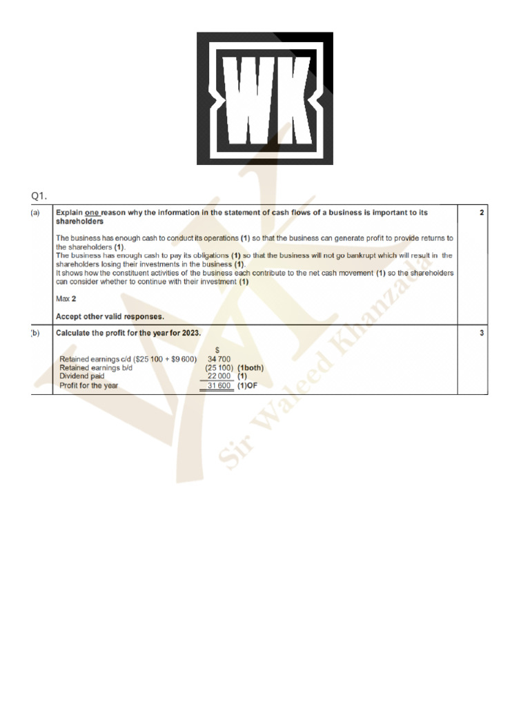 A2 Practice Paper P3 MS | PDF