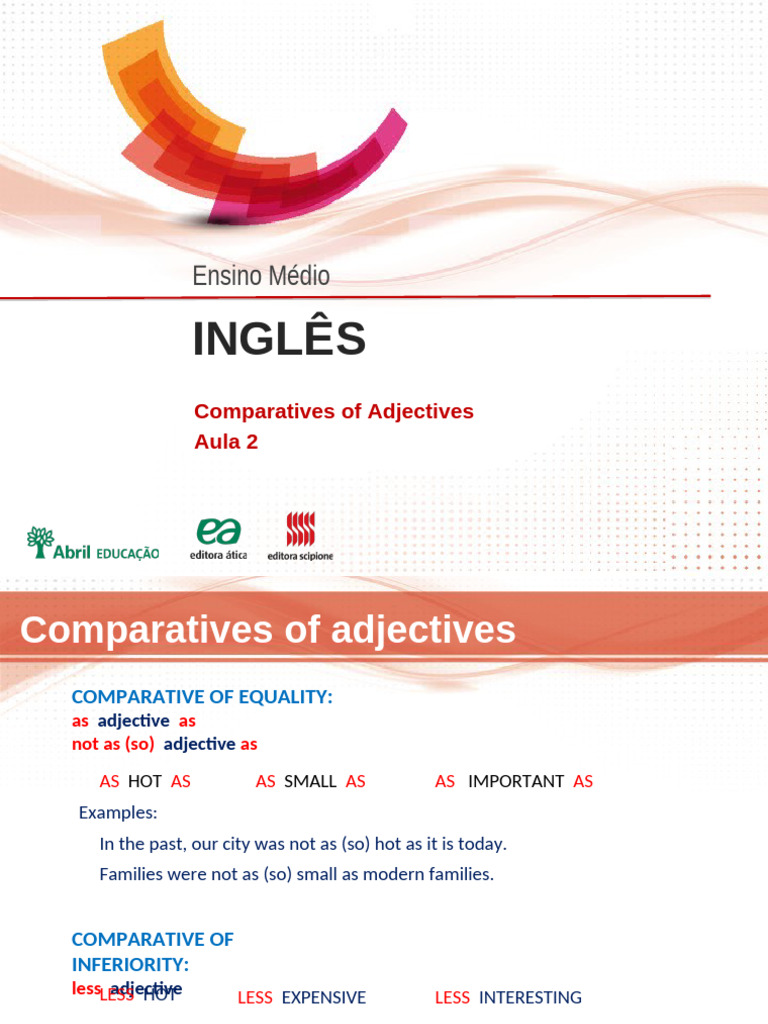 aula2-comparative-of-adjectives | PDF