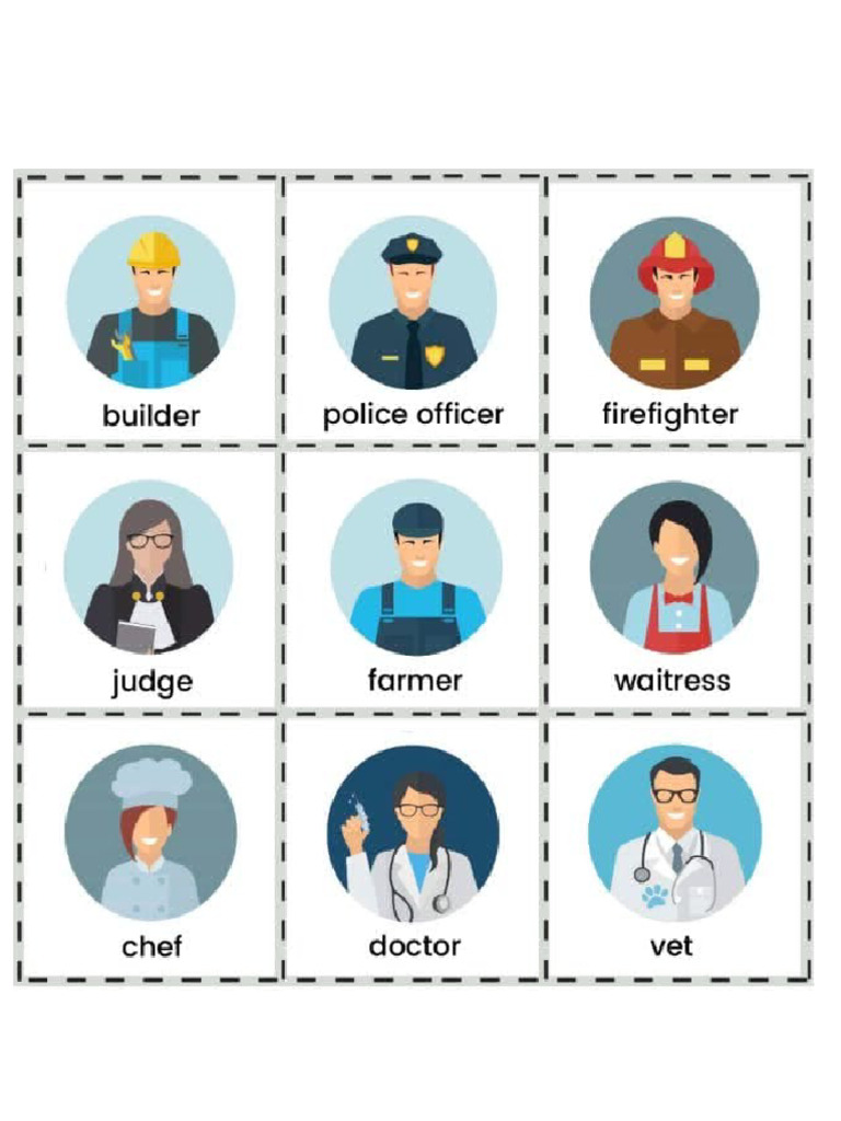 Bingo Profesiones-2 | PDF