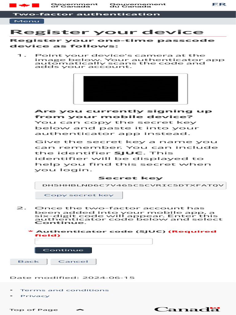 Two-Factor Authentication | PDF