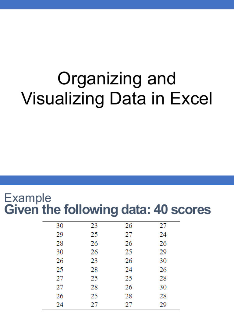 02.2 Organizing and Visualizing Data, Numerical Descriptives | PDF