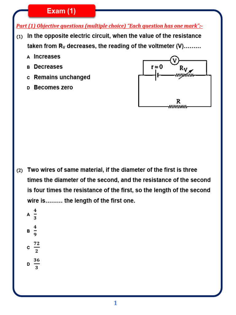 Physics English 3 Secondary 1 | PDF | Inductor | Electric Current
