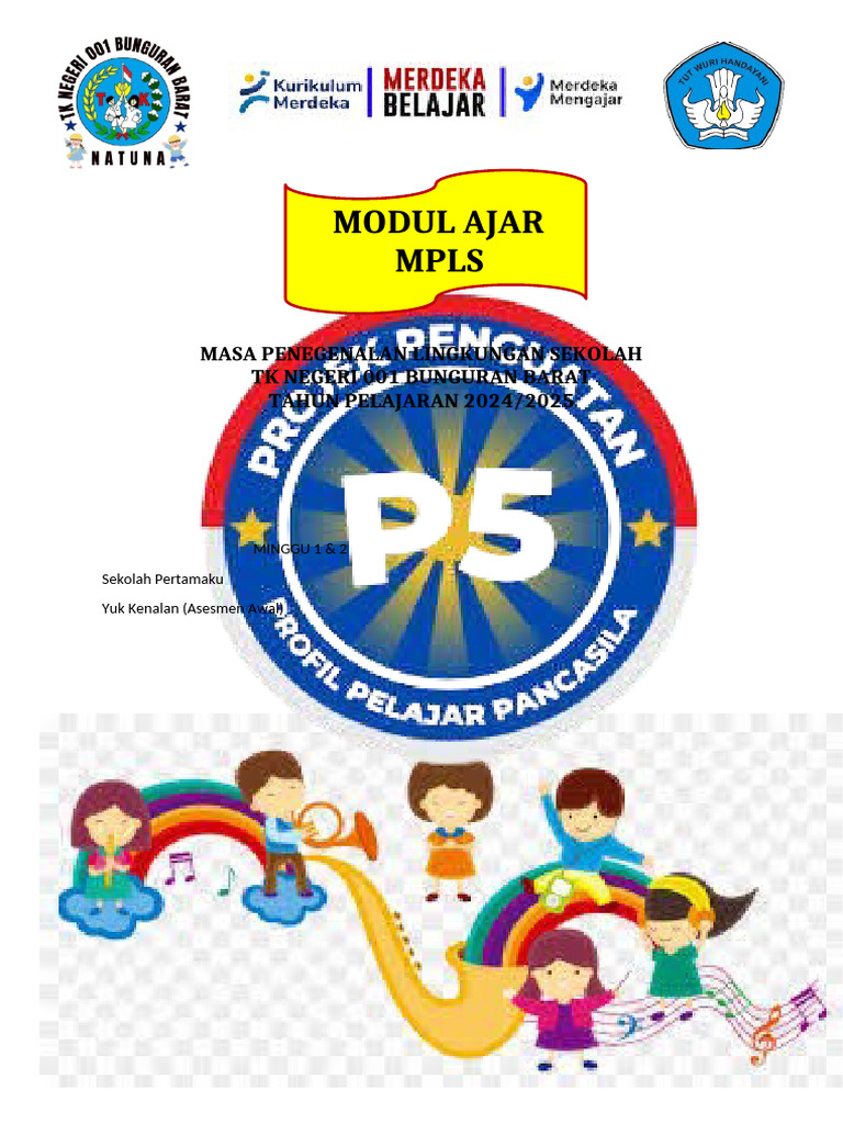 1. TK B-Sem1-Modul Ajar MPLS-2 Minggu | PDF