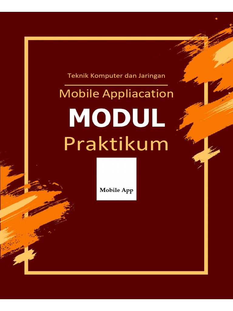 Modul Praktikum Mobile Application | PDF