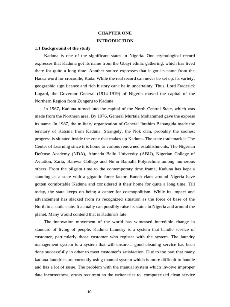 The Laundry Management System LMS | PDF | Computing