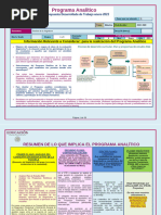 Multigrado Anexo2 Codiseño Del Programa Analítico | PDF | Enseñando | Evaluación