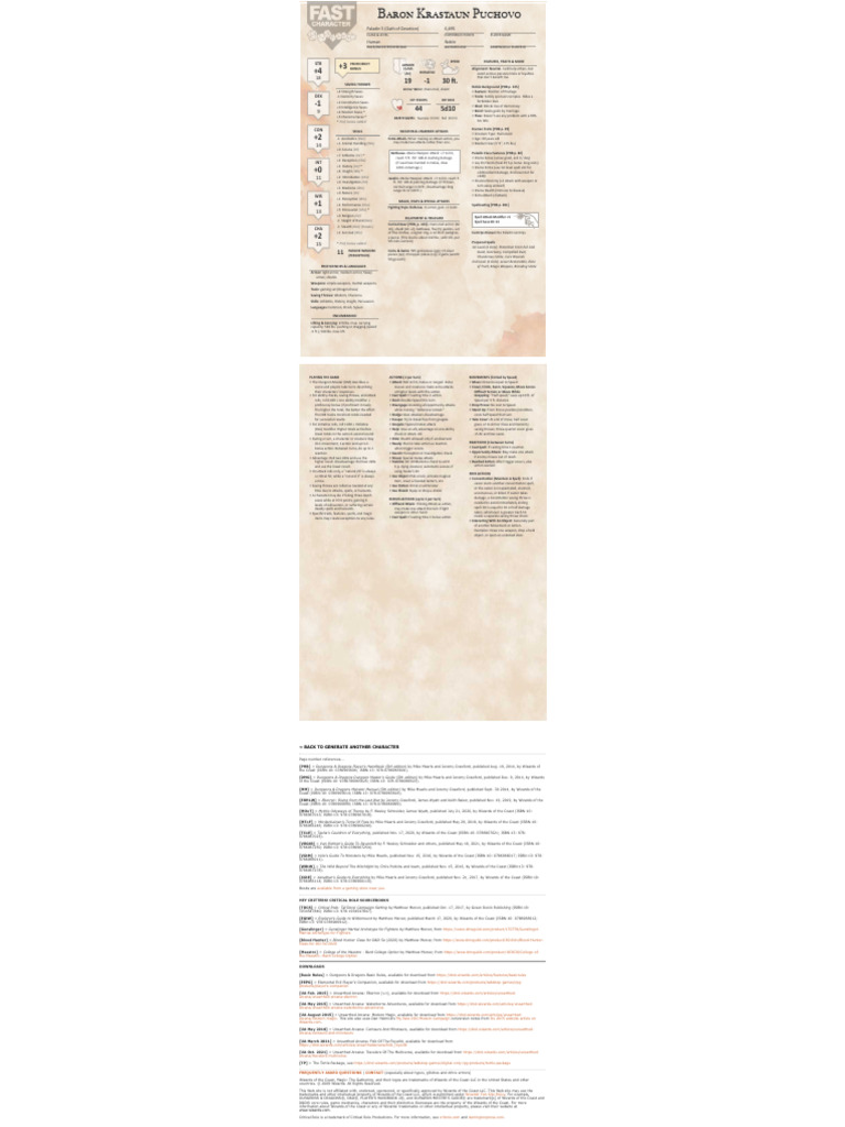 Fast Character - D&D Character Maker - Human Paladin 5 (Oath of Devotion) | PDF | Dungeons ...