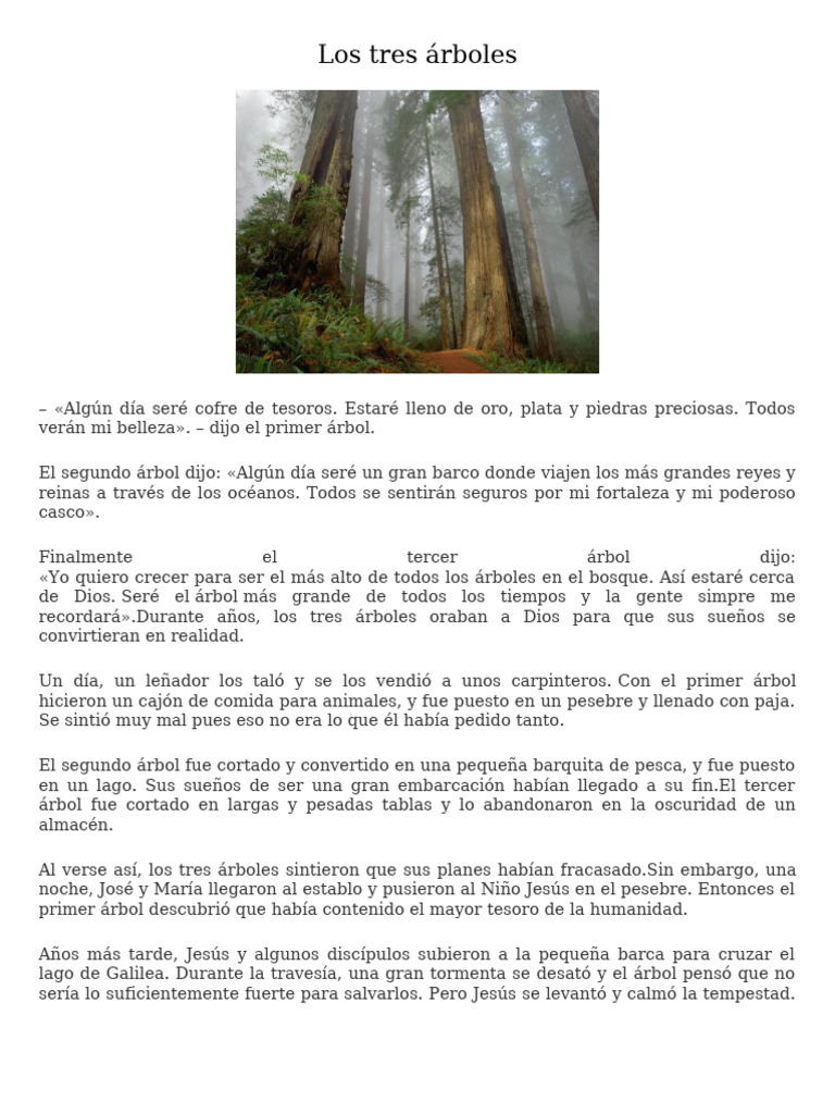 Los Tres Árboles | PDF