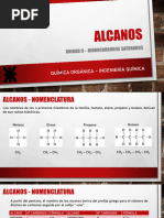 Ejercicios de Cadenas Ramificadas de Los Alcanos | PDF | Alcano | Isómero