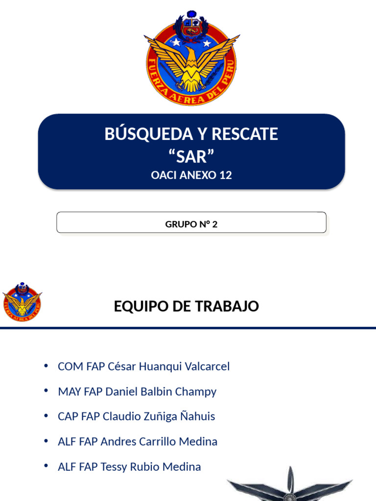 Anexo 12 OACI: Búsqueda y Rescate SAR | PDF | Búsqueda y rescate