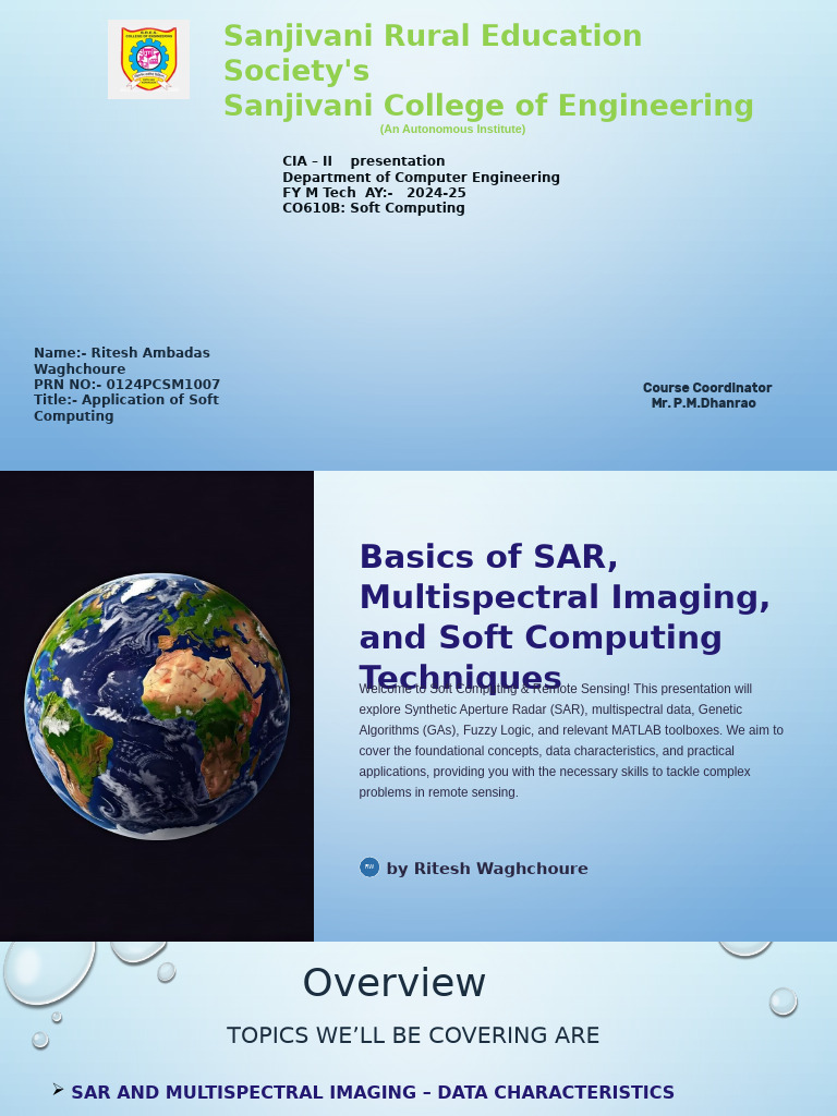 CIA-II Soft-Computing PPT | PDF | Fuzzy Logic | Applied Mathematics