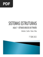 06 - Tema - Conceito de Tensão e Deformação - Tensão Normal, Flexão ...