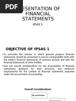 IPSAS 1 Financial Statement Guidelines | PDF | Audit | Going Concern