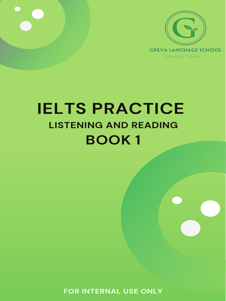 STU - GREVA IELTS Practice Book 1 (New) | PDF