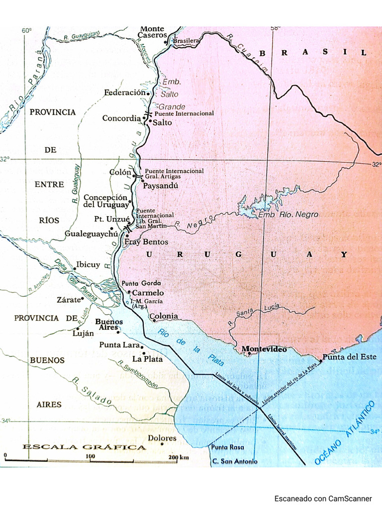 Fronteras Mapas | PDF