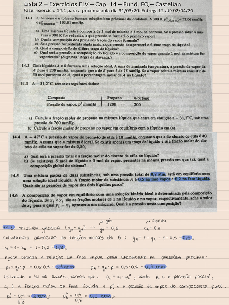 Questões FQ2 | PDF