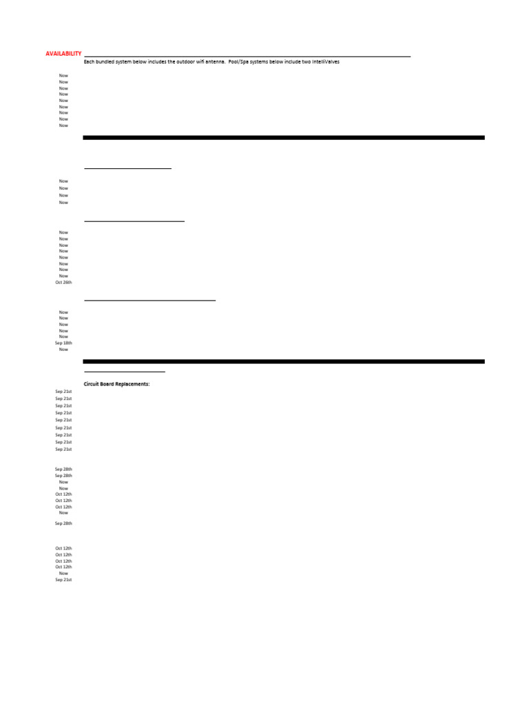 IntelliCenter System Availability Guide | PDF | Relay | Electronic Engineering