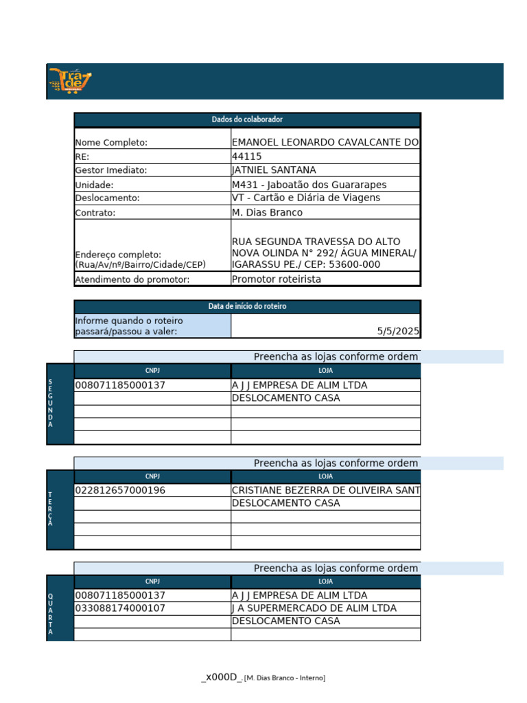 Emanoel Leonardo Cavalcante Dos Santos | PDF