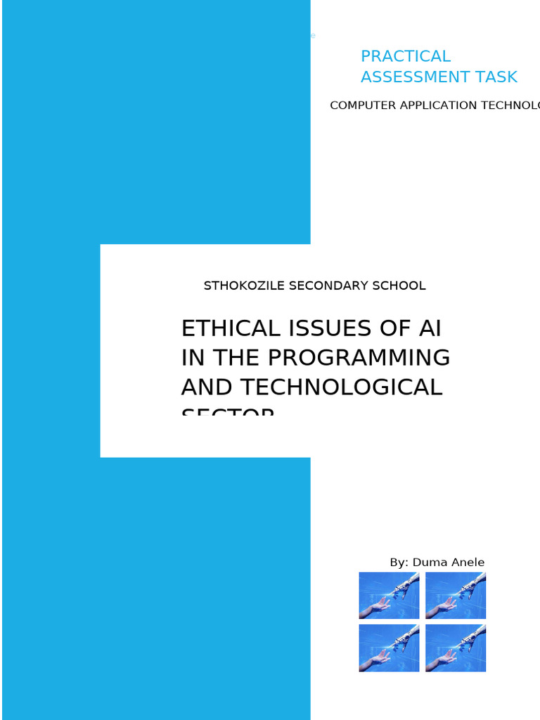 Report On Ethical Issues of AI | PDF | Artificial Intelligence ...