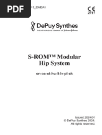 175564-210430 ANZ BI-MENTUM Surgical Technique-Updated | PDF | Hip | Drill